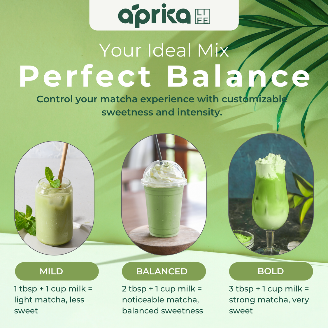 Ceremonial Grade Matcha Latte Powder Mix with Natural Vanilla Flavor ...